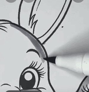 Cute Bunnies with Easter Egg Coloring Page - Mindset Flow