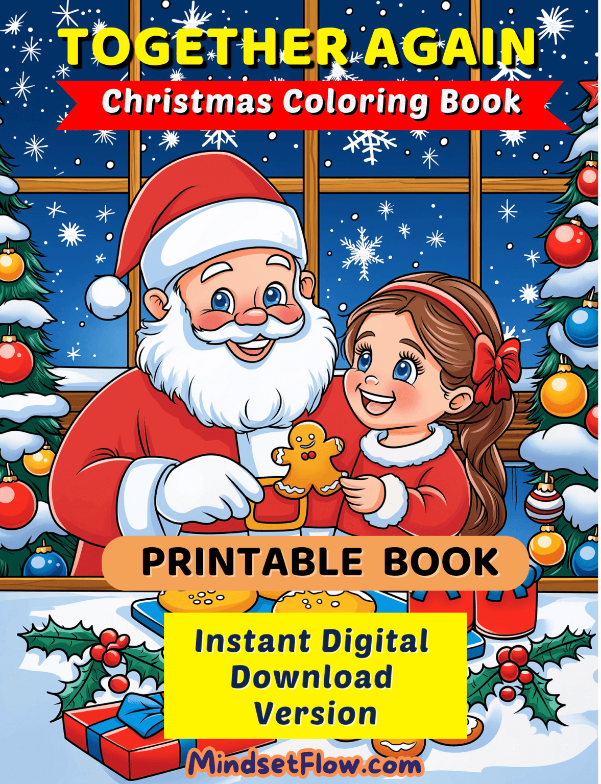 Christmas Coloring Book Mega Bundle | 3 Fun Printable Books for ...